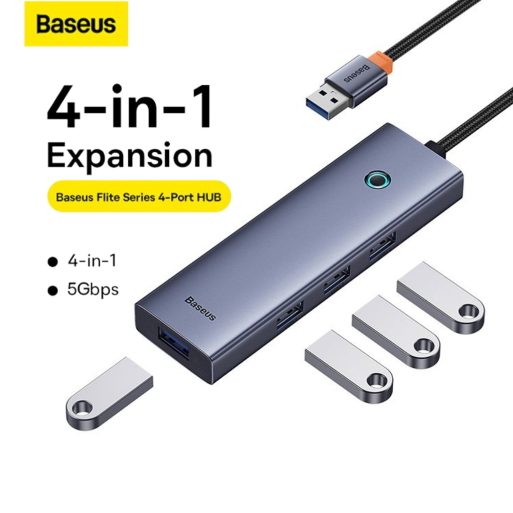Hub mở rộng Baseus 4 in 1 [*USB to 4 USB ] | Shopee Việt Nam
