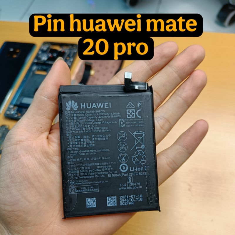 Pin huawei mate 20 pro bóc máy | Shopee Việt Nam