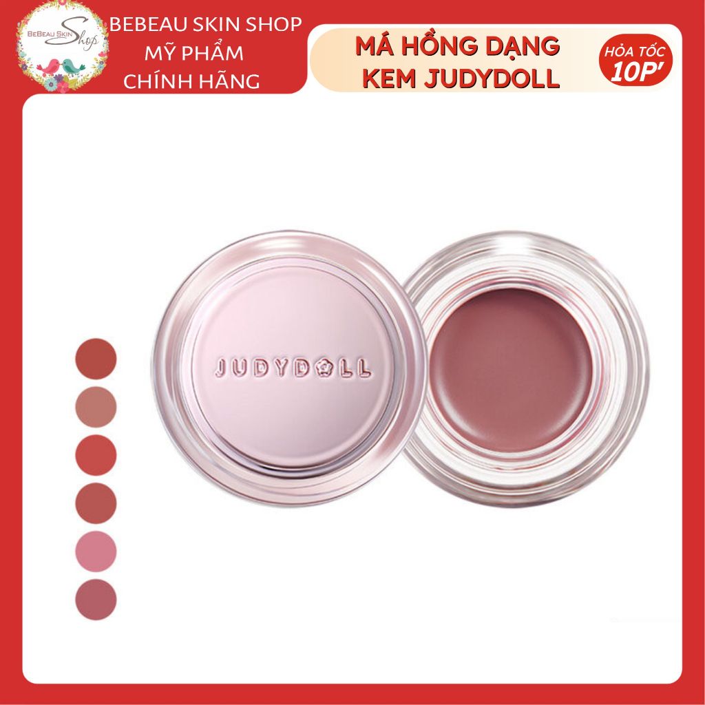 Má Hồng Dạng Kem Judydoll Watery Multiuse Color Balm Tiện Lợi Dễ Dùng ...