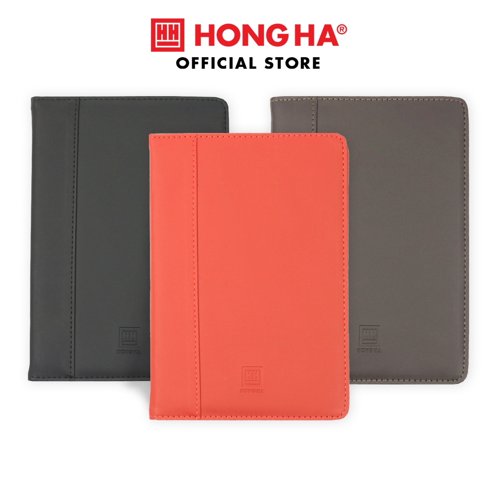 Sổ bìa da Classic Book B5 Hồng Hà 200 trang - 4596 | Shopee Việt Nam