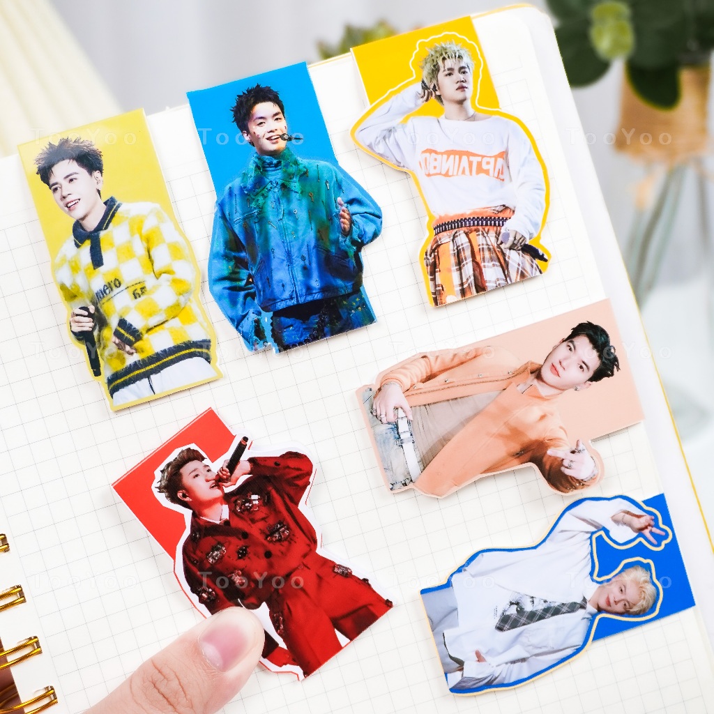 Bookmark nam châm, đánh dấu trang hình Idol theo yêu cầu TooYoo BK01473 ...
