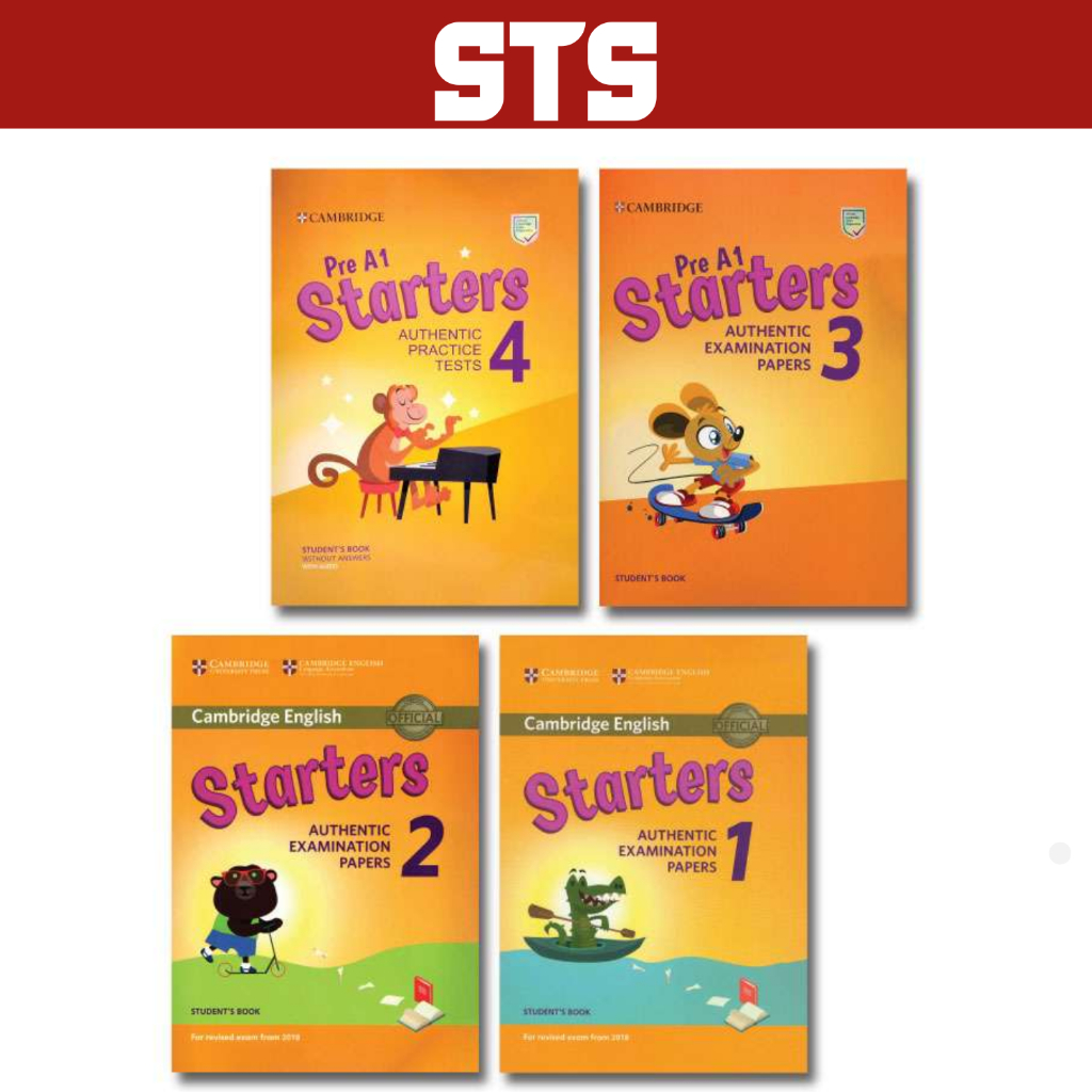 Sách - Cambridge English Starters 1234 Student’s Book (in rời) | Shopee ...