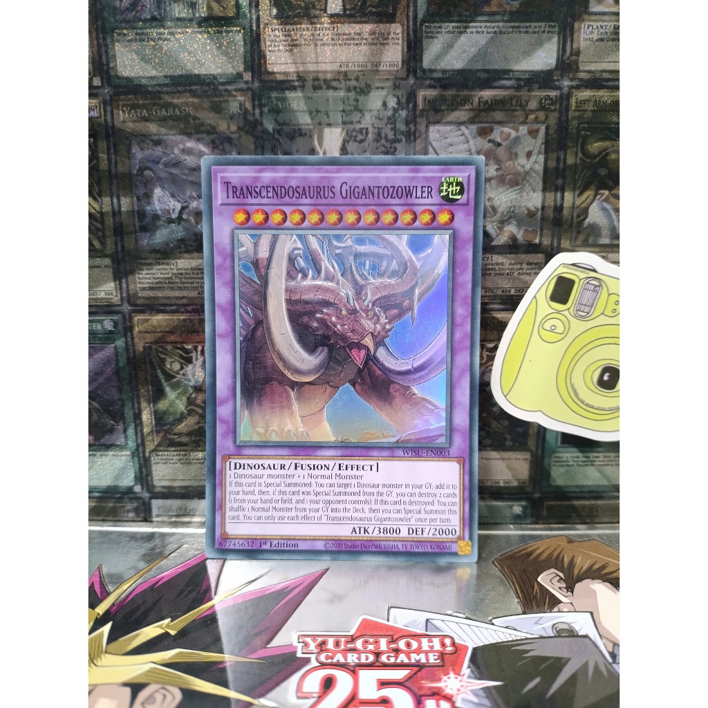 [ Đỗ Lạc Yugioh ] Thẻ Bài Mint90 Yugioh Monster Transcendosaurus Gigantozowler - Super | Shopee ...