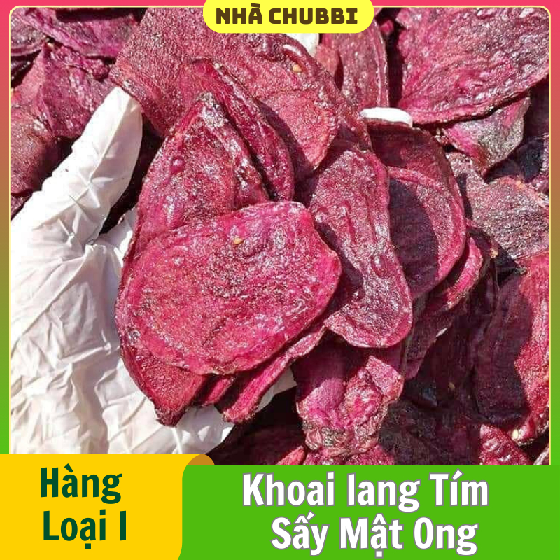 Khoai Lang Tím Sấy Mật Ong - Khoai Lang Tím Sấy Đà Lạt Siêu Ngon - Khoai Lang Tím Sấy Giòn ...