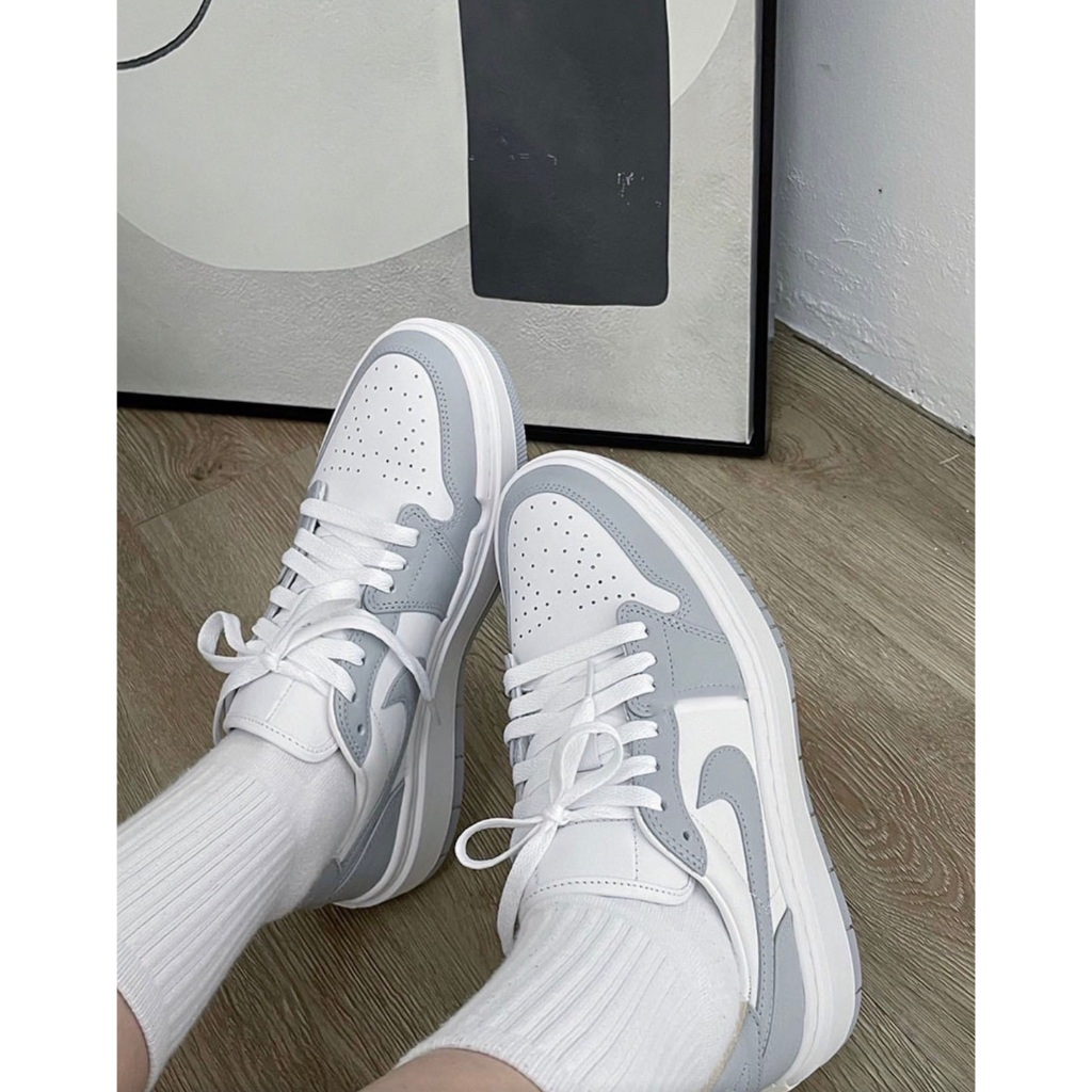 [ORDER AUT 100%] Giày Air Jordan 1 LV8D Elevate Wolf Grey | Shopee Việt Nam