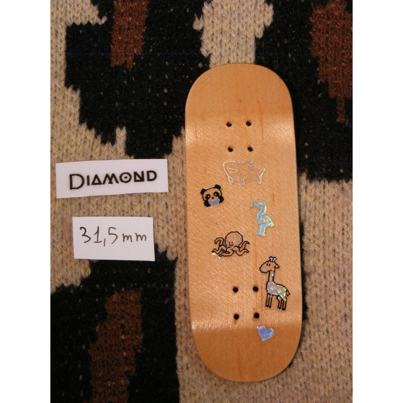 Deck Fingerboard Dành Cho Ván Trượt Ngón Tay”Diamond Blank Deck ...