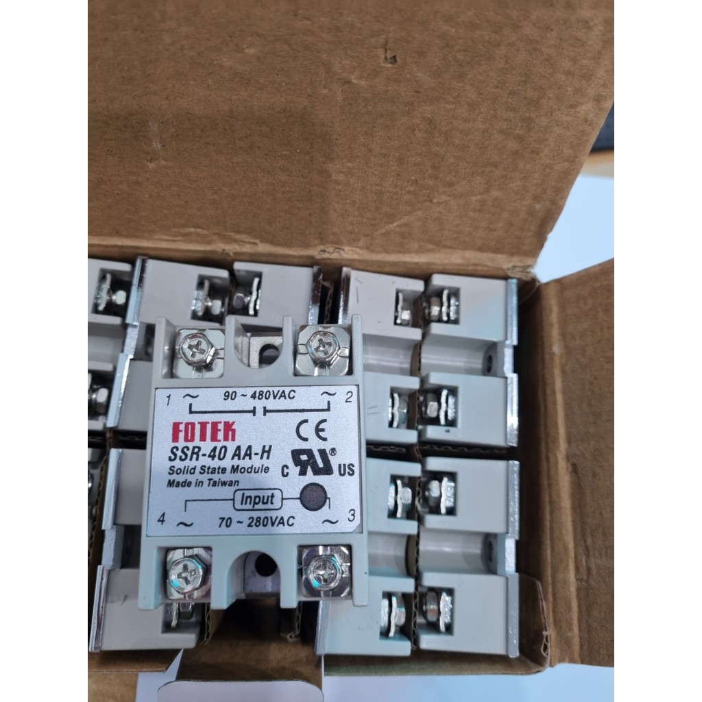 Rơ le bán dẫn Fotek SSR 40AA-H, 40VA-H, 40DA-H, SSR 50VA-H, 50DA-H ...