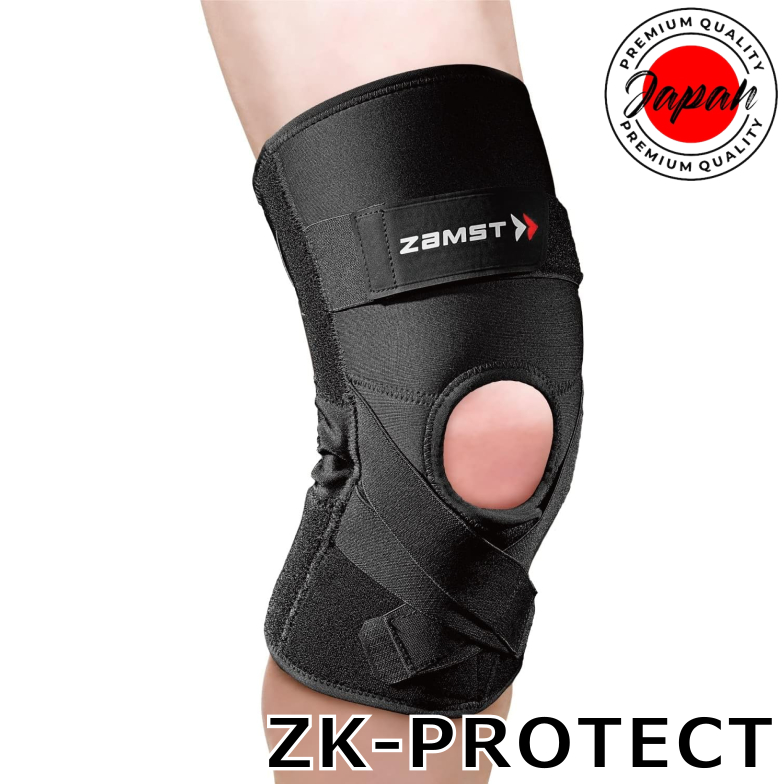 ZAMST ZK-PROTECT (knee support) [S/M/L/LL/3L] training Volleyball Basketball 100% Authenticity ...