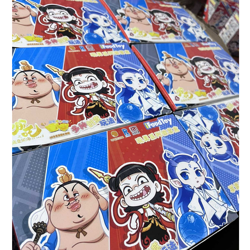 (Sẵn)Set 6 Blindbox/Hộp Mù Na Tra Chi Ma Đồng Giáng Thế 2/The Legend Of ...