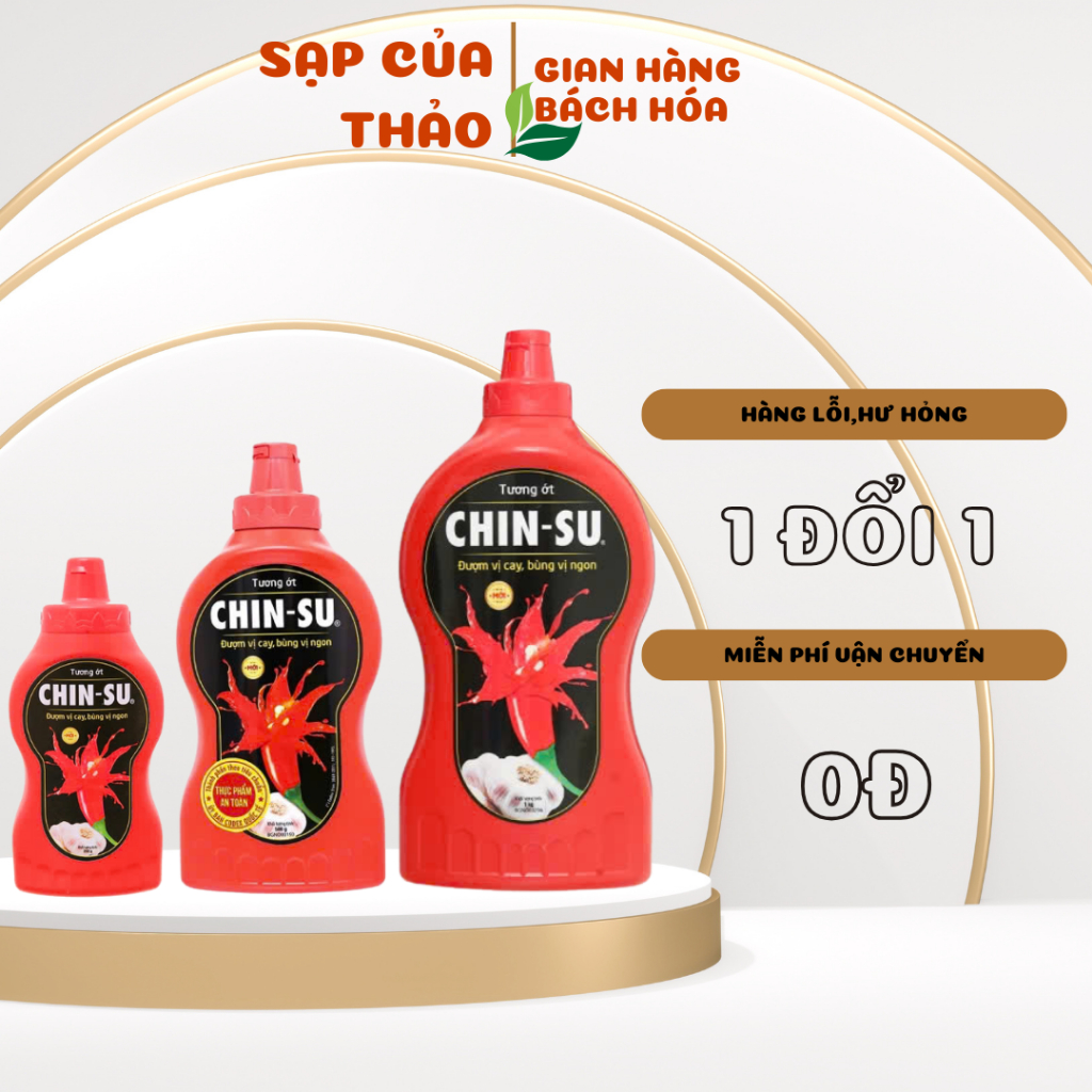 Tương ớt Chinsu chai 250G/500G/1kg | Shopee Việt Nam