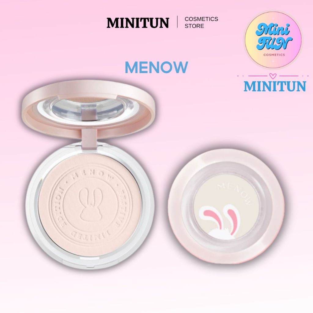 Phấn Phủ MENOW Phấn Phủ Nén Kiềm Dầu Chống Nước Độ Che Phủ Tốt 8.5g Minitun | Shopee Việt Nam