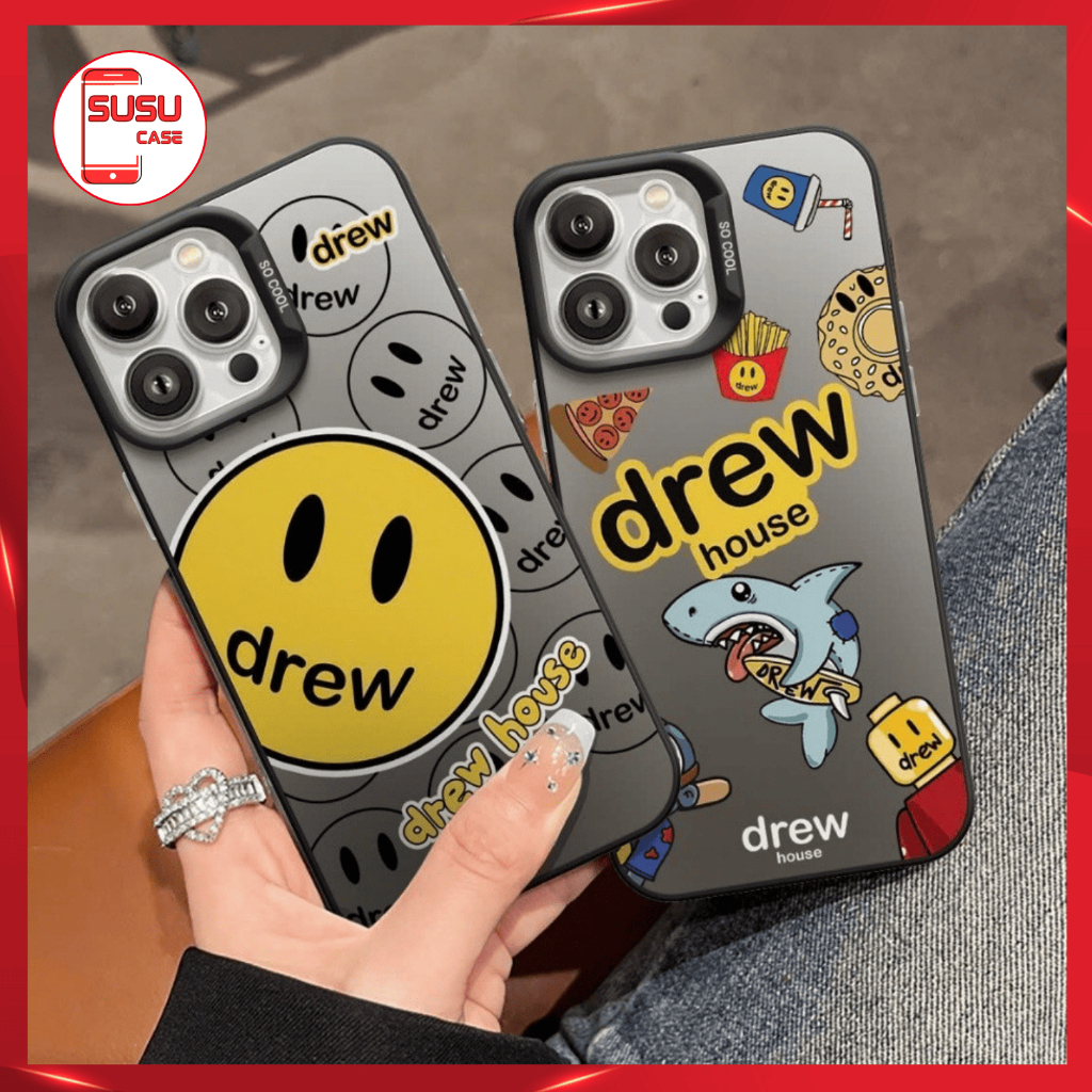 Ốp Lưng iPhone Drew Yellow IMD Cứng Nhám Cao Cấp, Bảo Vệ Camera cho iP ...