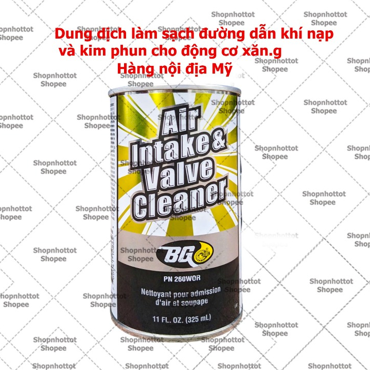 Dung dịch làm sạch đường dẫn khí nạp , kim phun cho động cơ xăn.g BG ...