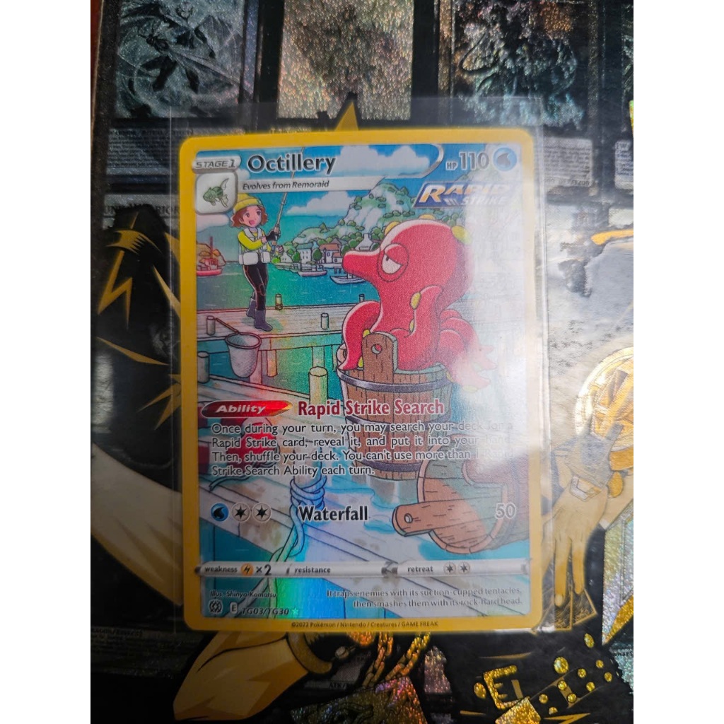 Thẻ bài Pokemon - TCG - Octillery (TG03/TG30) [Sword & Shield ...