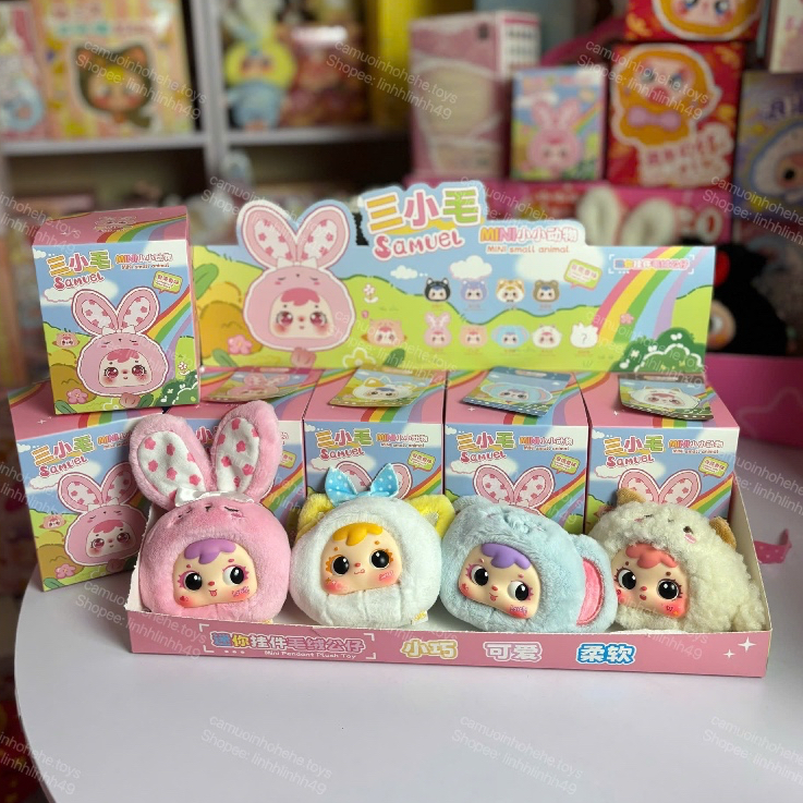 [SẴN] Blindbox Samuel Mini Animal Tyke v3 Đầu Thú Động Vật Mini Cute ...