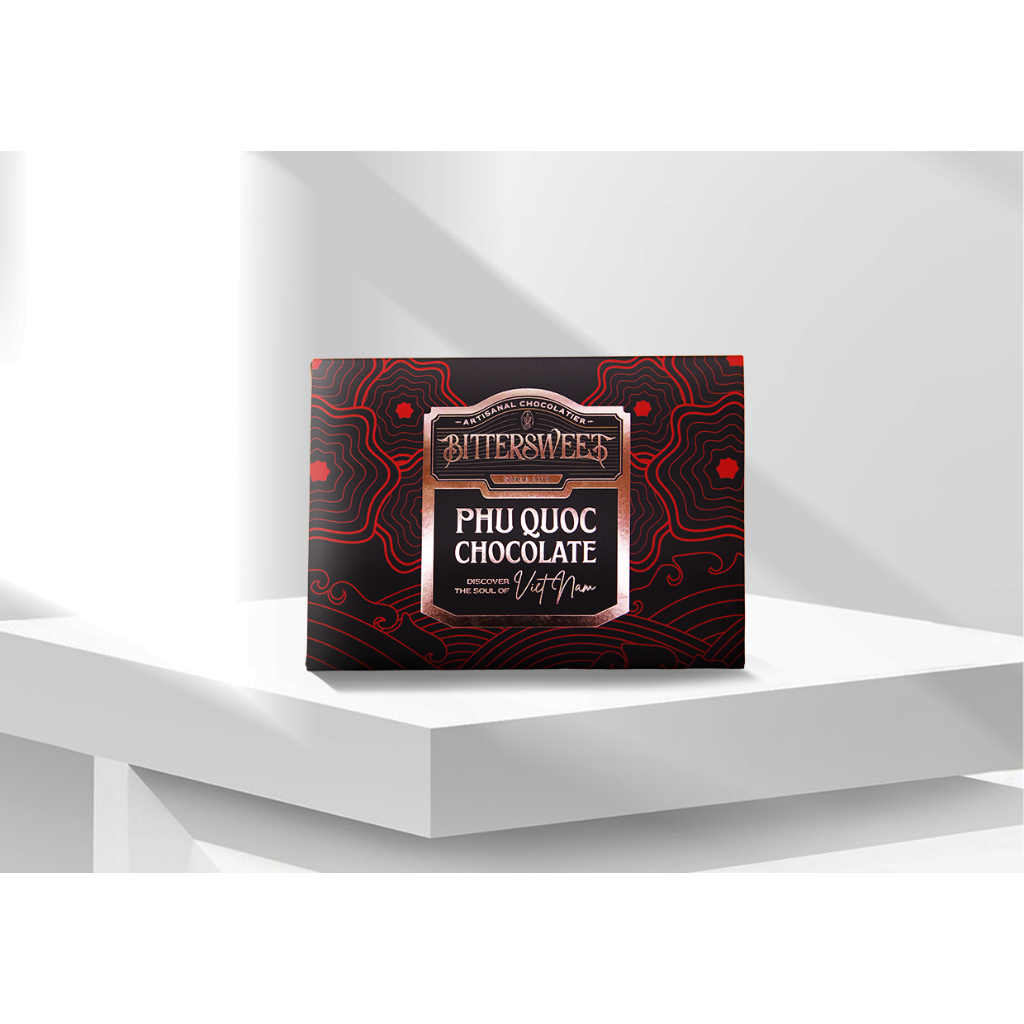 BITTERSWEET: Hộp SÔCÔLA Thủ Công Đặc Sản Phú Quốc Muối Biển Tiêu Đen ...