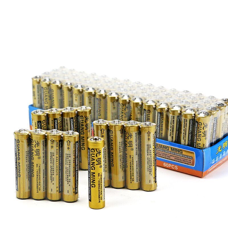 Vỉ 4 Viên Pin Tiểu 2A 3A Pin AA AAA Guang Ming Dùng Cho Điều Khiển ...