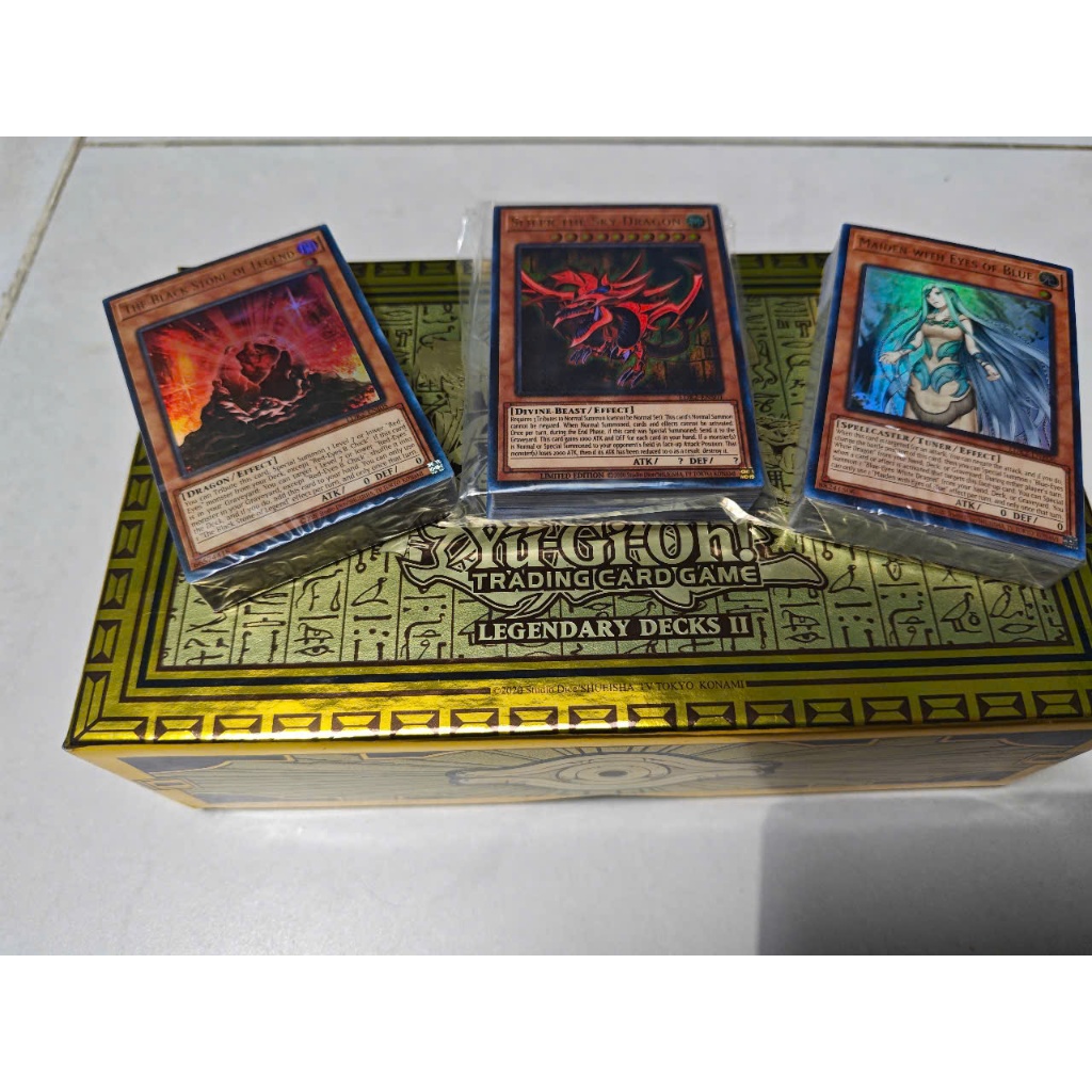 Bộ bài lẻ Yugioh Legendary Decks II - LDK2 (Yugi / Kaiba / Jonouchi ...