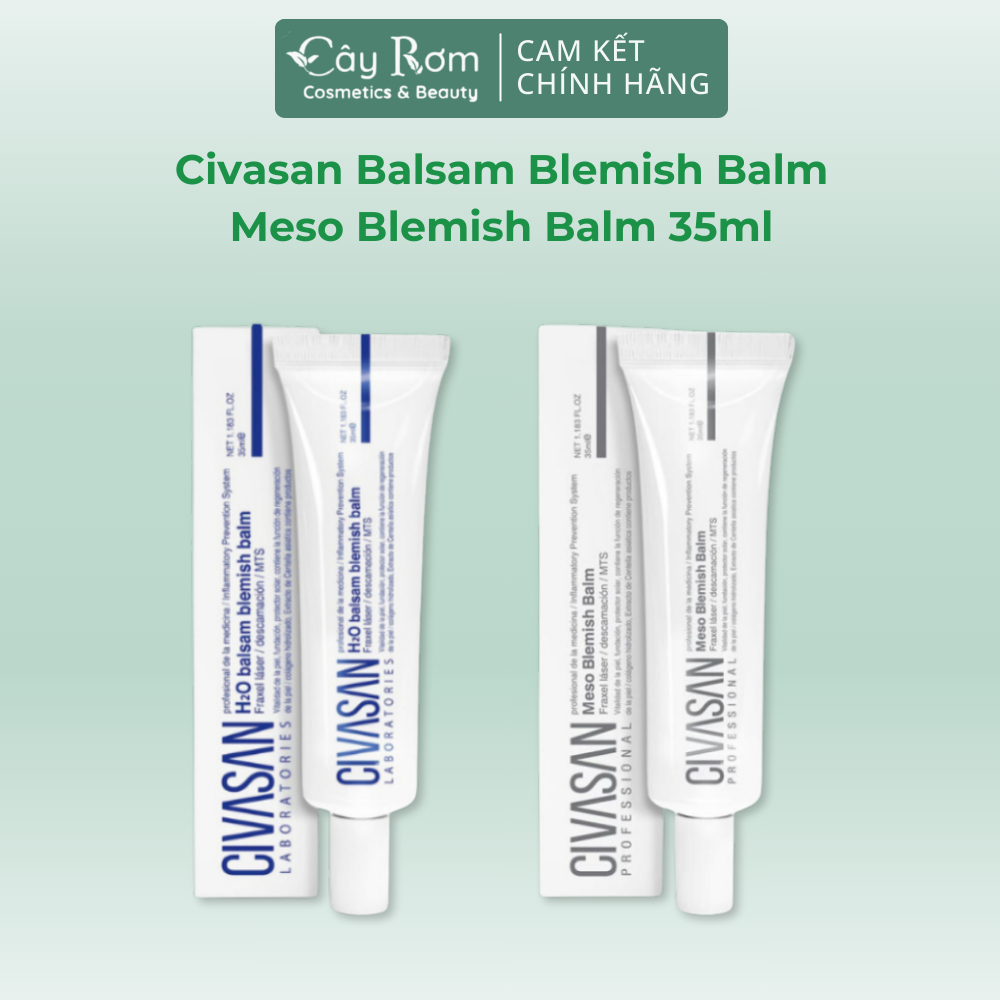 [GIÁ SỐC] Kem Dưỡng Da Civasan Balsam Blemish Balm và Meso Blemish Balm ...