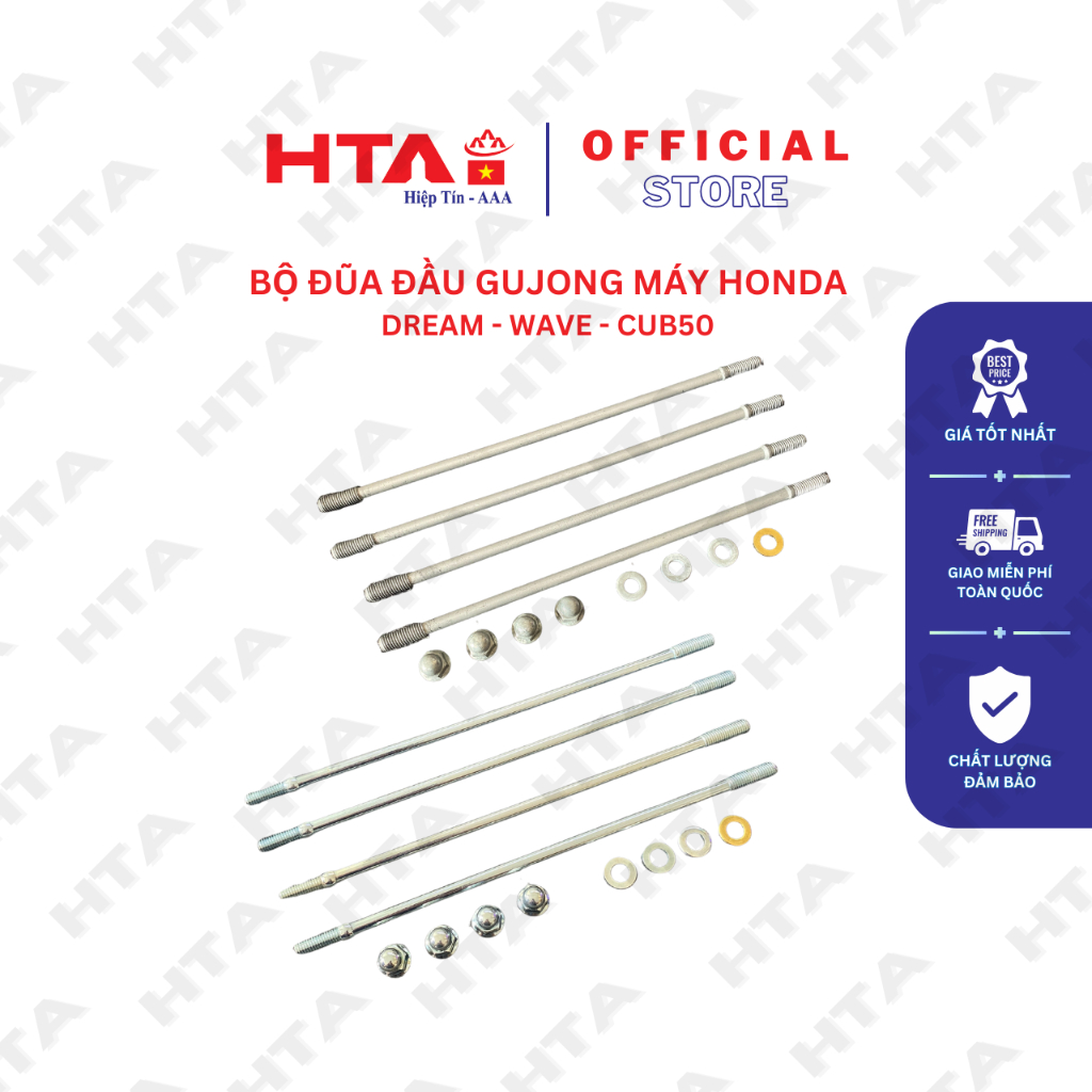 [Bộ 4 Cây] Bộ Đũa Đầu Dream Wave Future - Gujong Máy Honda - 90031-KFM ...