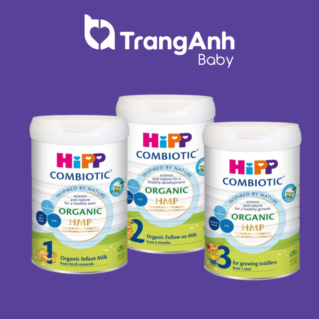 Sữa Hipp Organic Combiotic HMP 800gr đủ số 1,2,3 cho bé | Shopee Việt Nam