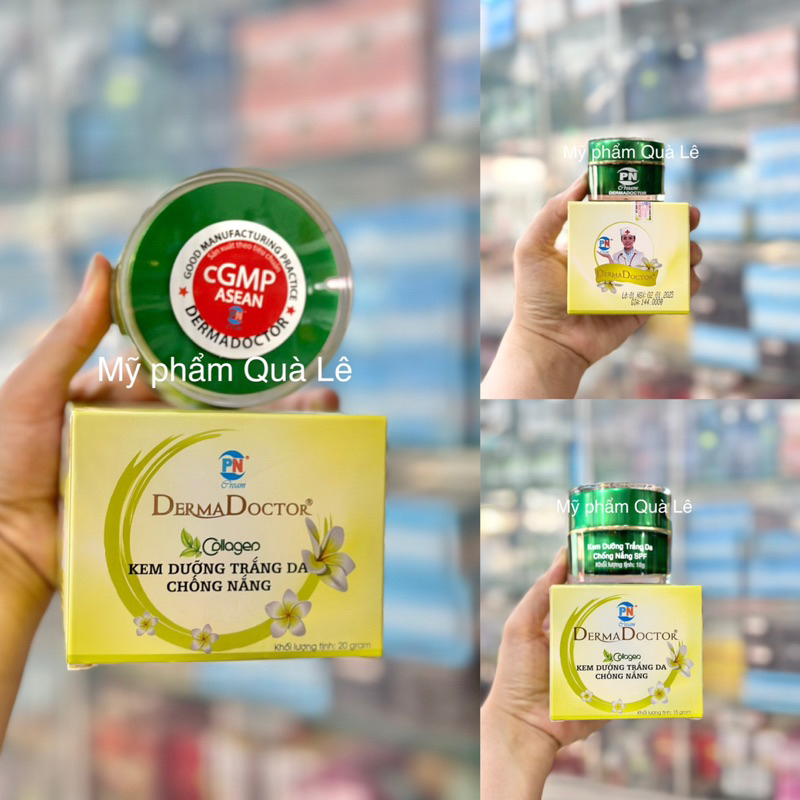 (chính hãng) kem Derma Doctor collagen dưỡng trắng da chống nắng đủ ...