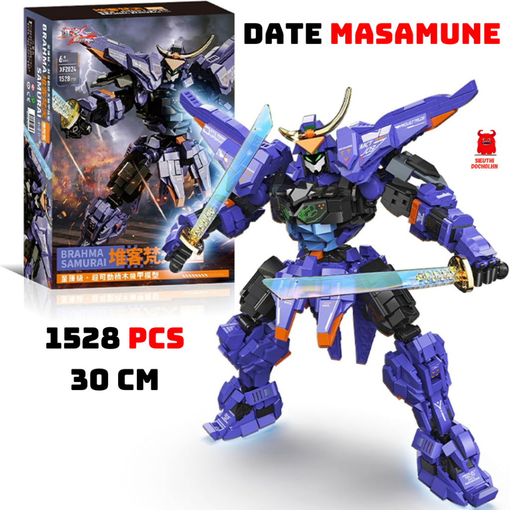 [1528 PCS] Đồ Chơi Lắp Ráp DATE MASAMUNE Mech Mô Hình Robot Mecha ...