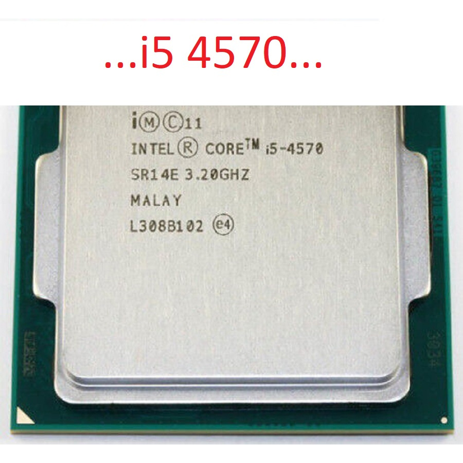 cpu pc 5 4570 / i5 4590 / i5 4670 / i5 4690 / i5 4690k ....socket 1150 ...
