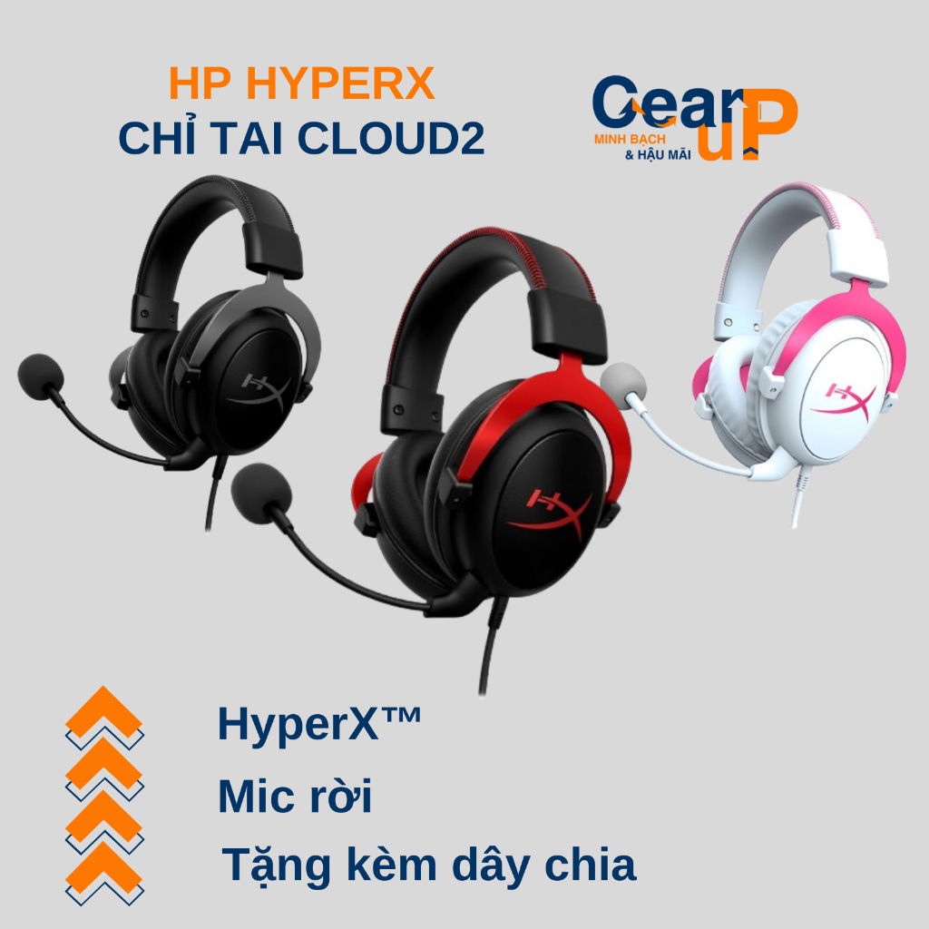 Tai nghe Gaming HP HyperX Cloud II [CHỈ TAI] new nobox - GEARUP ...