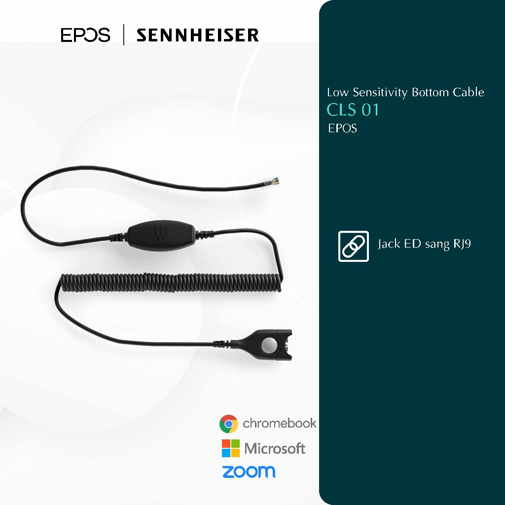 Cáp tín hiệu kết nối tai nghe CLS 01 hiệu EPOS [ Hỏa Tốc ] | Shopee ...