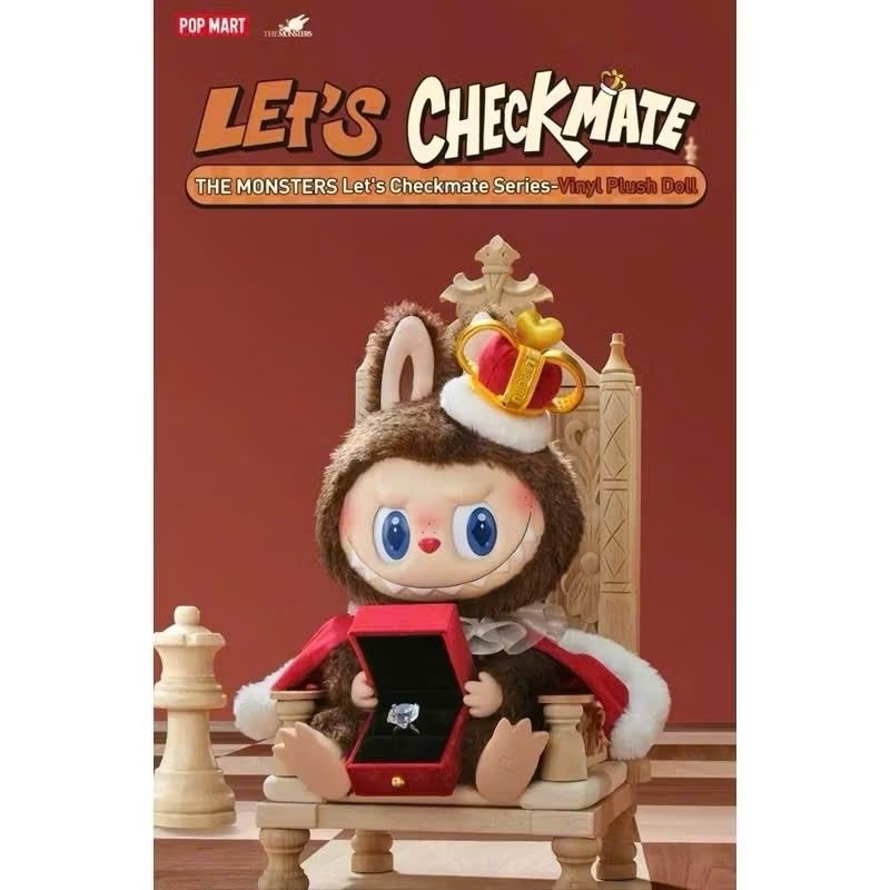 Labubu lets check mate new fullbox chính hãng popmart | Shopee Việt Nam