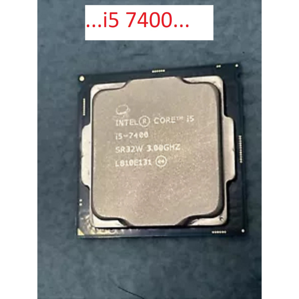 cpu i5 7400 / i5 7400T / socket 1151 / tặng keo tản nhiệt | Shopee Việt Nam