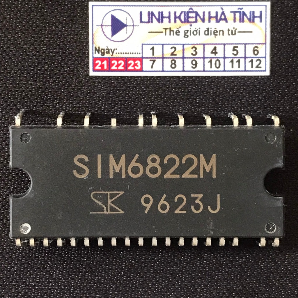 SIM6822M SIM6822 6822M IC CÔNG SUẤT 6822 (TƯƠNG ĐƯƠNG SIM6823M) THÁO ...