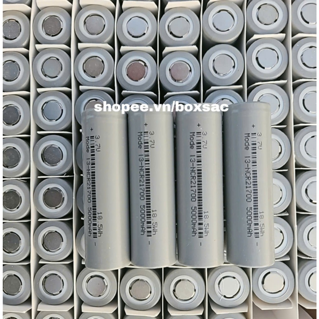 Cell Pin 21700 xám 5000mAh, Dòng xả cao 5C-15A - 3,7V chính hãng lishen ...