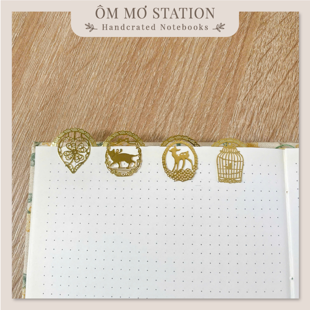 Bookmark Kim Loại Tiny Teeny World | Shopee Việt Nam