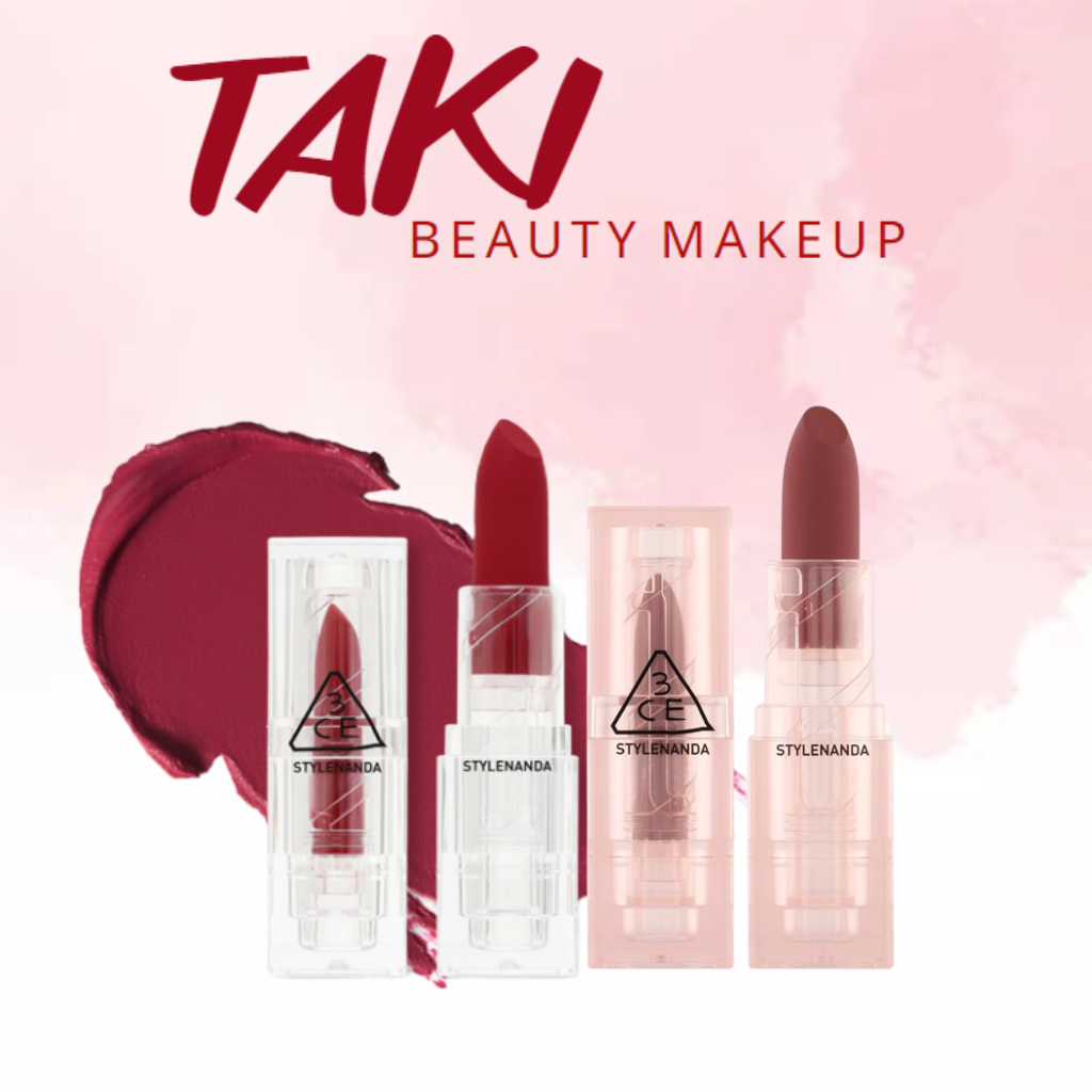 Son Thỏi Lì 3ce Vỏ Trong Suốt Soft Matte Lipstick 3.5g [Red Muse- Holy ...