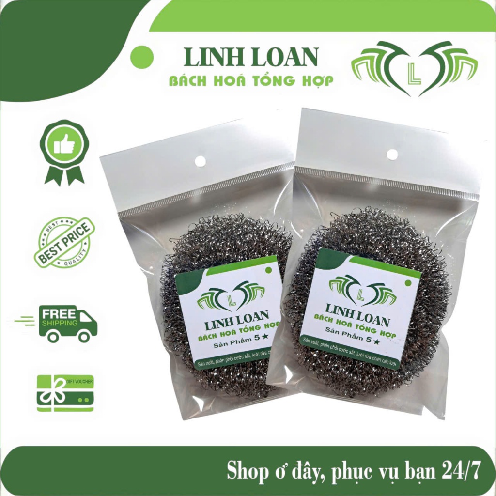 [10 miếng] Cước SUN Mẫu Mới 12g - Bùi Nhùi Cước Chùi Xoong Nồi Sun - Cọ ...