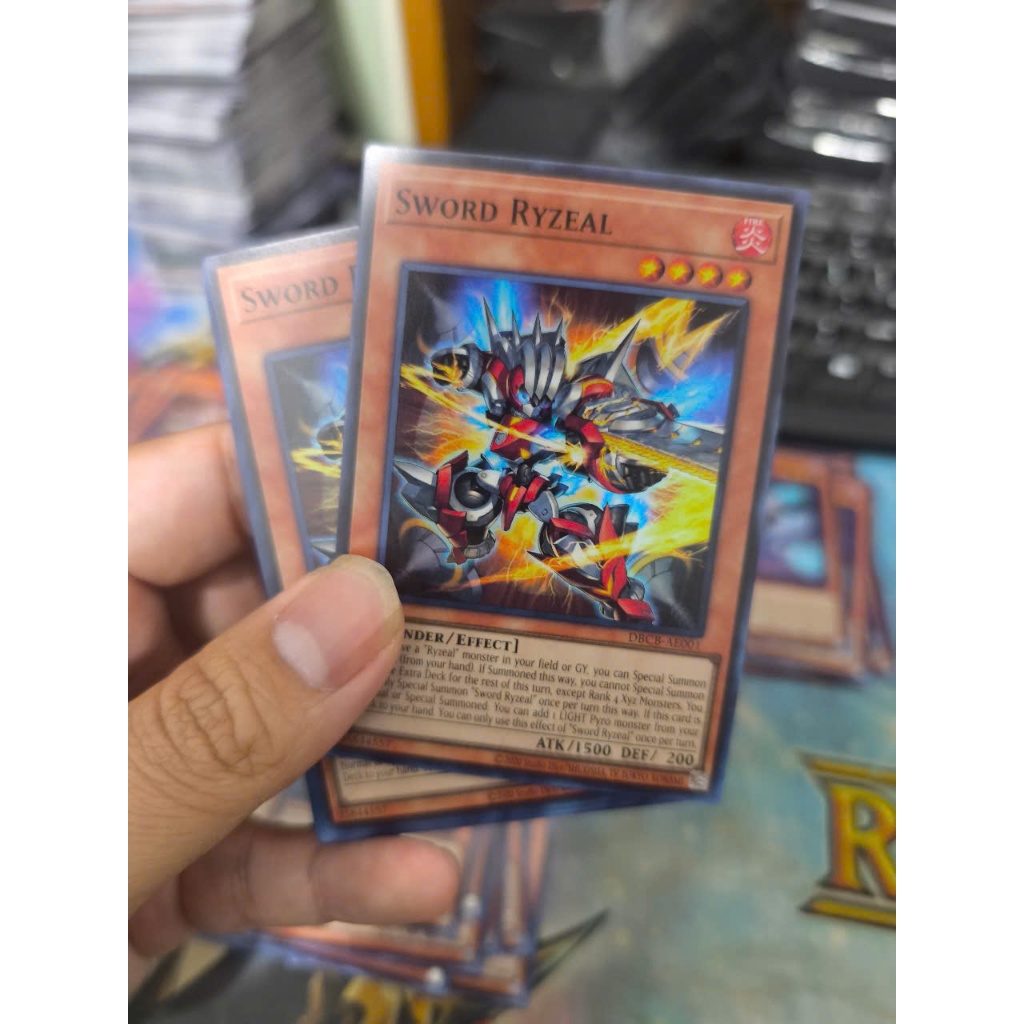 [Yugioh Funny Shop] 1 lá thẻ bài DBCB-AE001 Sword Ryzeal (SR) | Shopee ...