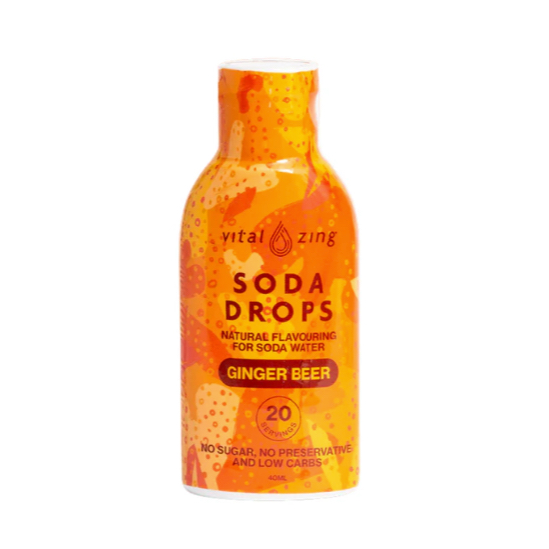 GIỌT PHA SODA GINGER BEER KHÔNG ĐƯỜNG Vital Zing Soda / Sparkling ...