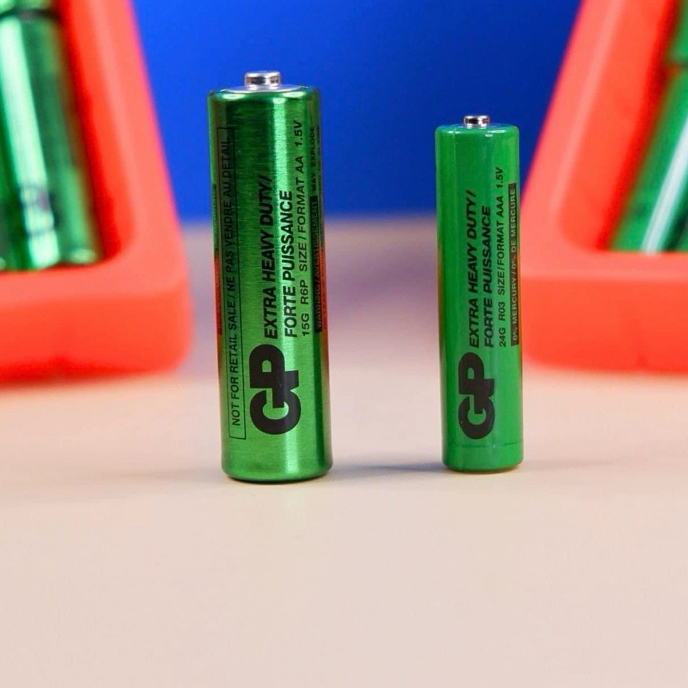Pin Tiểu AA AAA GP EXTRA 15G R6P 1.5V Pin tiểu, Pin Đũa Khô Không Chảy ...