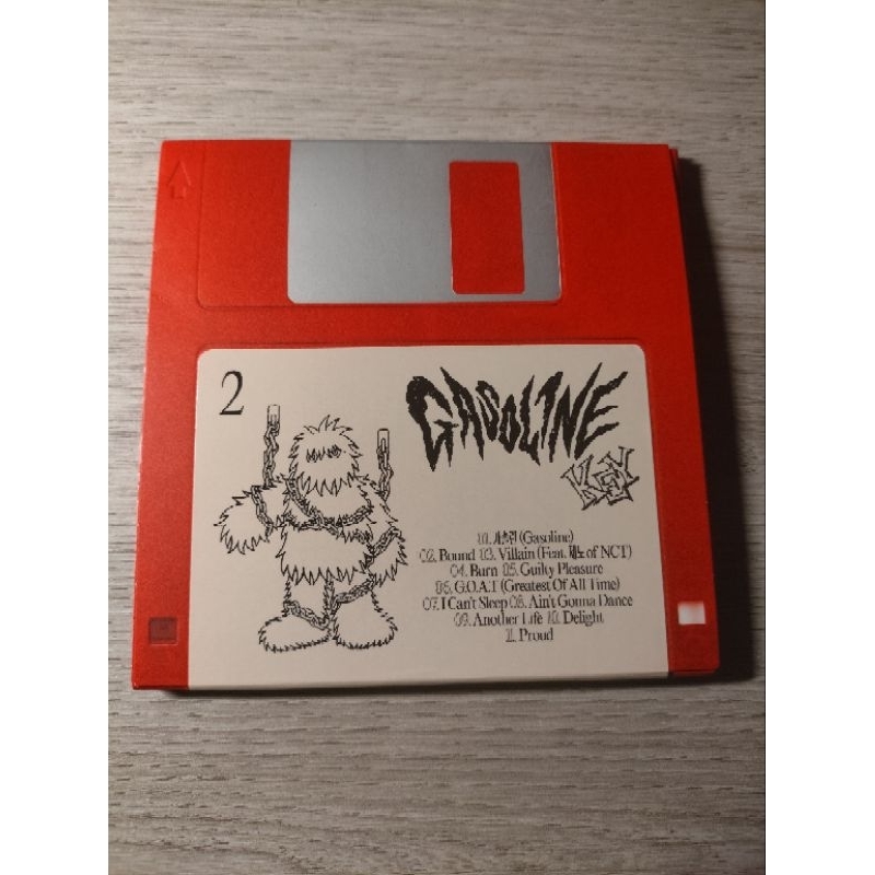 SHINee Key Gasoline Floppy ver đồ như hình (không có folded poster ...