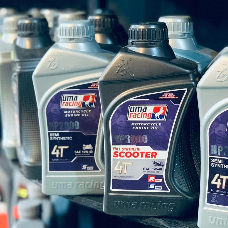 Dầu nhớt động cơ Uma Racing - Engine Oil 4T cho xe số và xe tay ga ...
