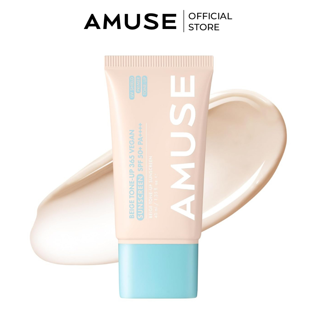 Kem Chống Nắng Thuần Chay Amuse Nâng Tông Da Beige Tone-Up 365 Vegan Sunscreen Spf50+ Pa ...