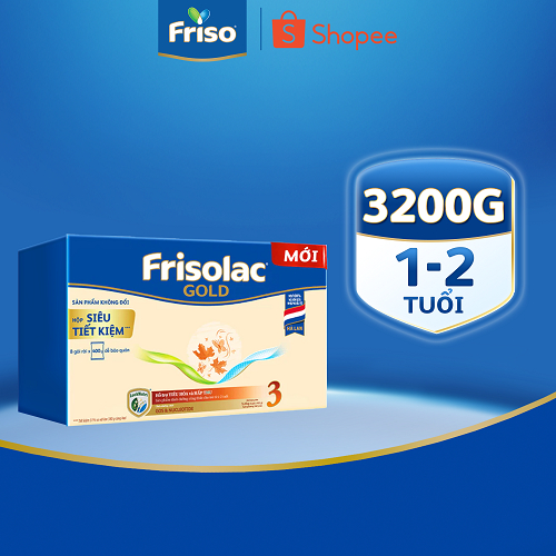 Sữa Bột Friso Gold 3 Hộp Giấy 3,2KG | Shopee Việt Nam