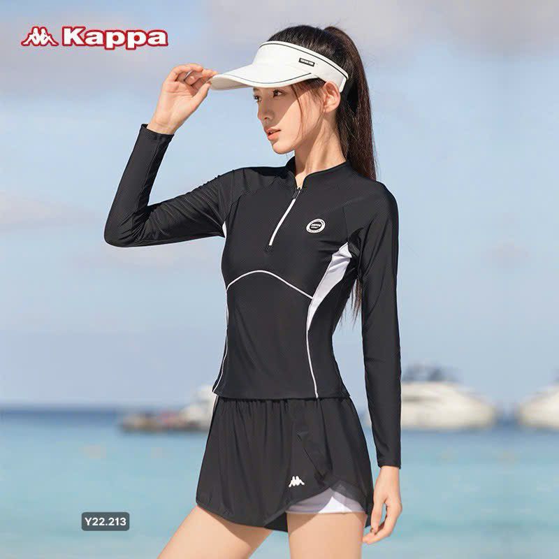 (HÀNG SẴN) Bộ bơi #Kappa màu đen size XL (56 đến 61 kg) | Shopee Việt Nam