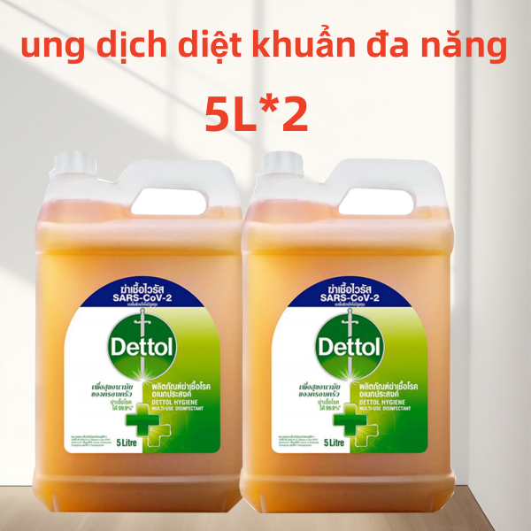 DETTOL Dung Dịch Diệt Khuẩn Đa Năng Antiseptic Disinfectant - Minpharmacy 5L*2(5000ml*2 ...
