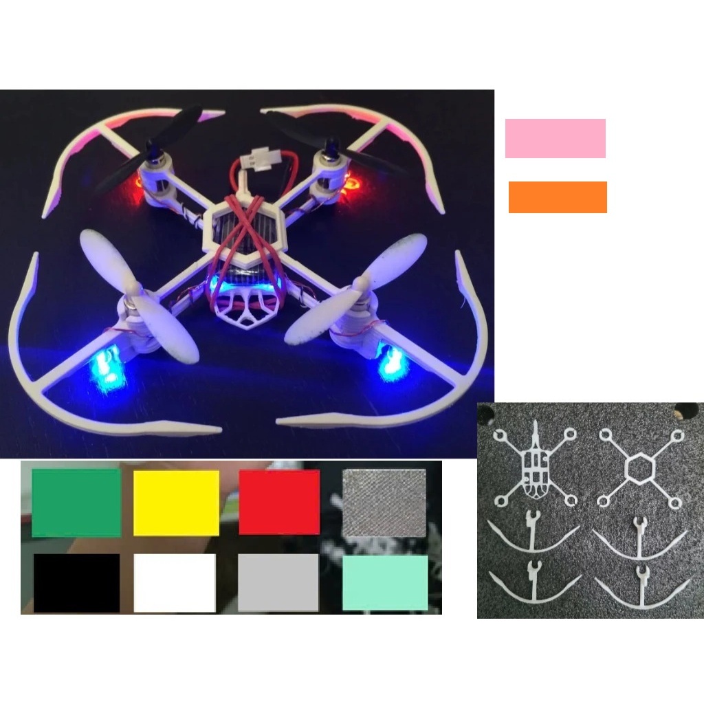 Khung máy bay Drone Micro battle mini Bền bỉ chắc chắn , Kit chế tạo ...