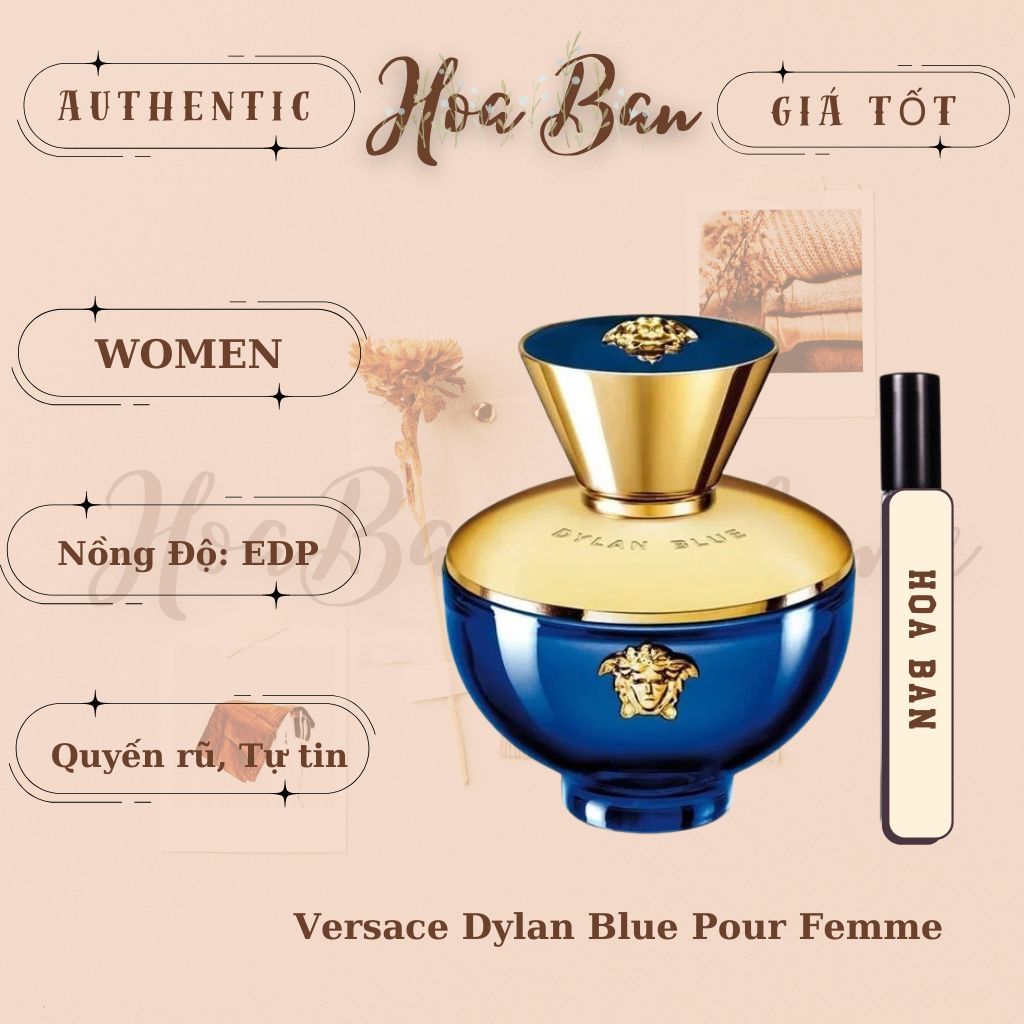 10ml Ver Dylan Blue Pour Femme | Nước hoa nữ chiết- Hoa Ban Perfume ...