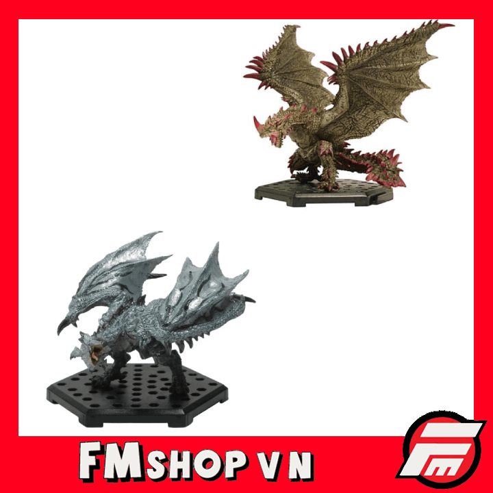 (SẴN-NO BOX) MÔ HÌNH NHÂN VẬT PVC FIGURE BUILDER MONSTER HUNTER SILVER ...