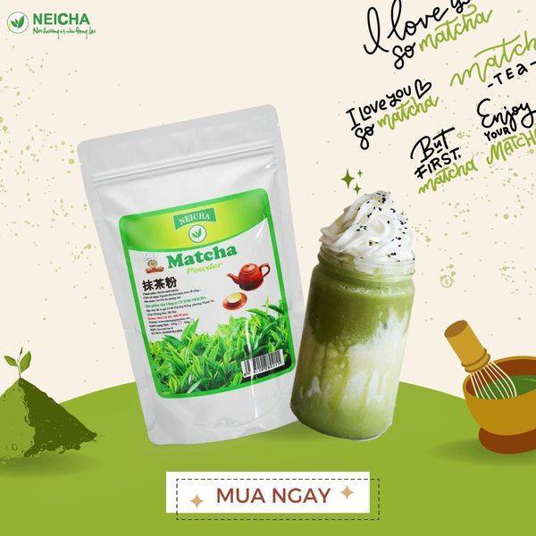Bột matcha Neicha 500g ( Chuyên dùng để pha chế, làm bánh) | Shopee ...